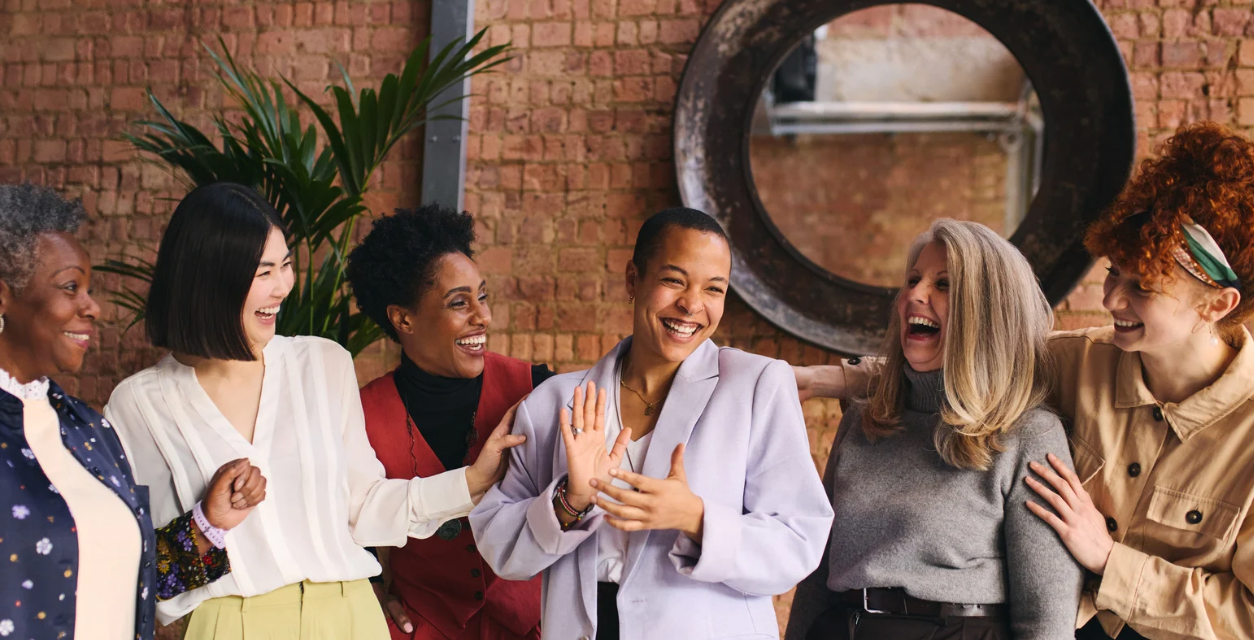 Community Over Competition - Plaid for Women